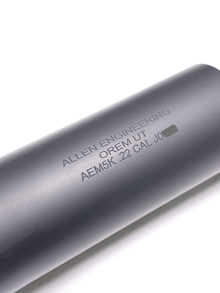 Allen Engineering AEM5 MK12 Suppressor, Knurled (AEM5)
